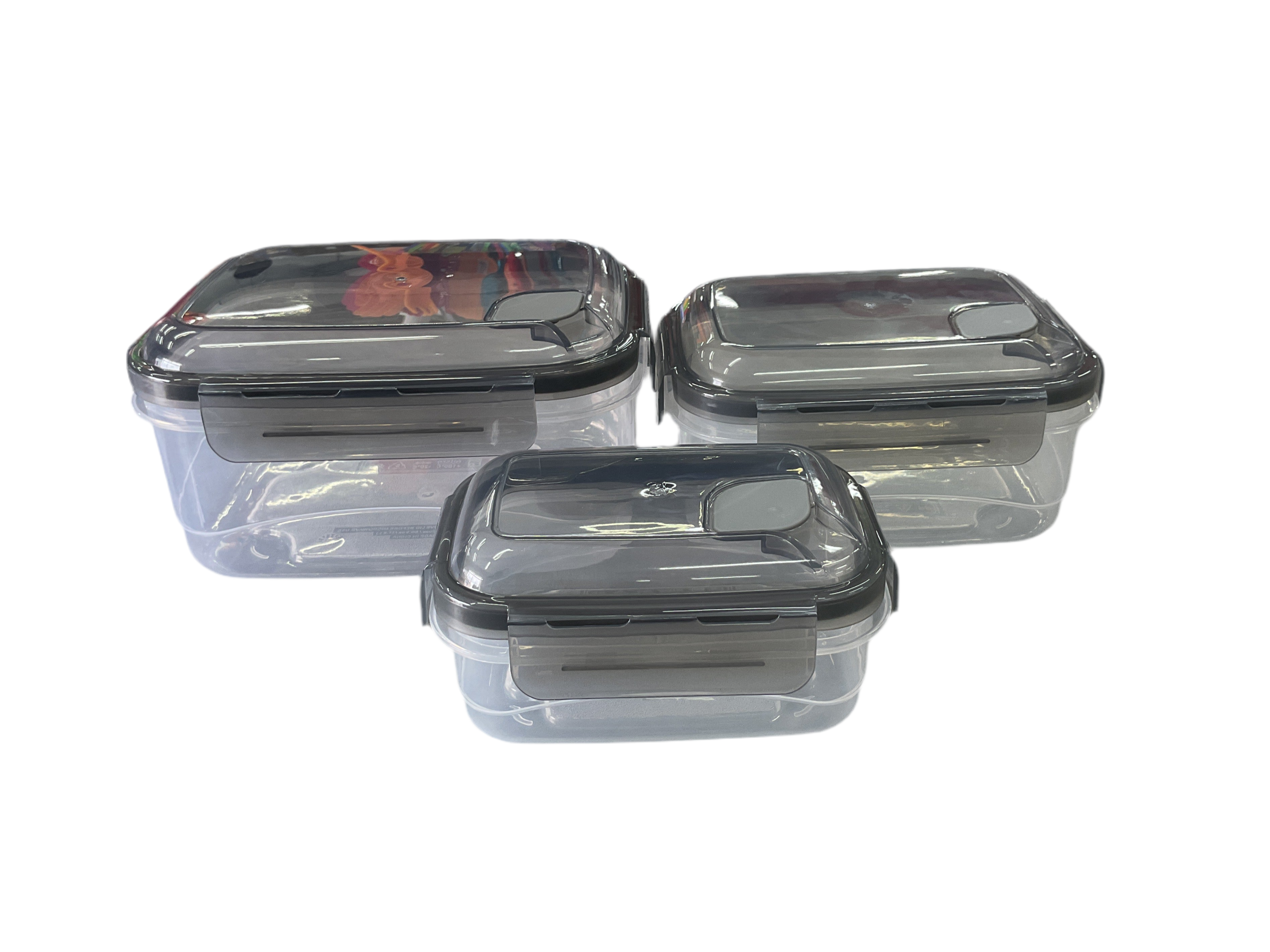 SET CONTENEDOR RECTANGULAR 6 PCS – Plasti